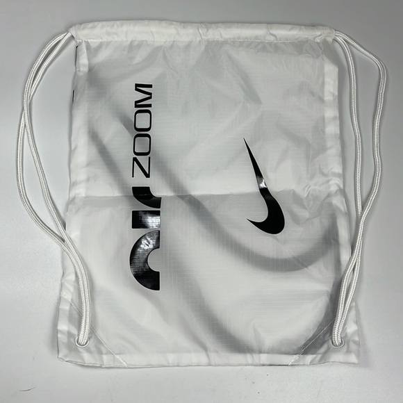 Nike | Bags | New Nike Zoom White Drawstring Backpack Bag | Poshmark